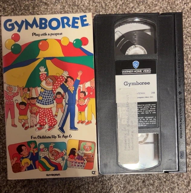 GYMBOREE - PLAY With a Purpose (VHS) - Rare $69.28 - PicClick CA
