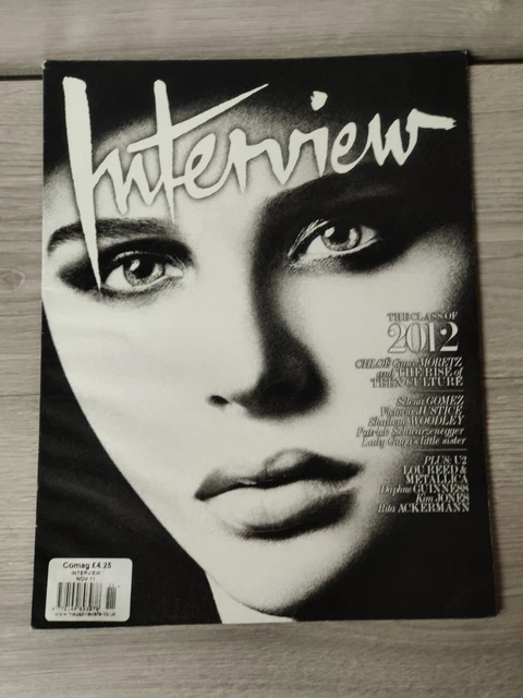2011 NOVEMBER INTERVIEW Magazine - Chloe Grace Moretz Cover £14.99 ...