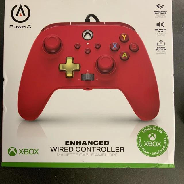 MICROSOFT XBOX ONE Series X/S Enhanced Wired Controller - PowerA-New ...