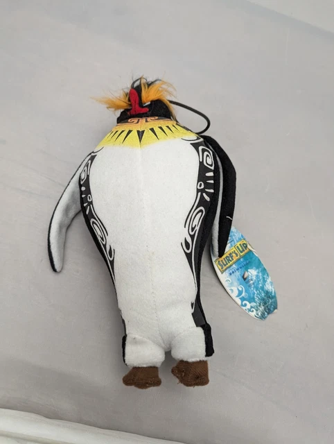 SURFS UP ‘BIG Z’ Zee Plush Soft Toy Penguin Tagged Play By Play 9” 2007 ...