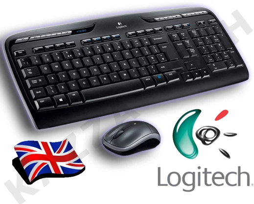 LOGITECH MK330 WIRELESS UK QWERTY KeyBoard & Mouse Desktop Combo Set in ... LOGITECH MK330 WIRELESS UK QWERTY KeyBoard & Mouse Desktop Combo Set in ...
