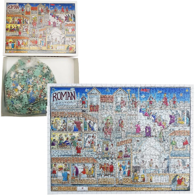 ENGLISH HERITAGE ROMAN Life In A Nutshell 750 Piece Jigsaw Puzzle ...
