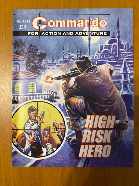 COMMANDO COMIC NUMBER 3681 High Risk Hero EUR 3,53 - PicClick IT