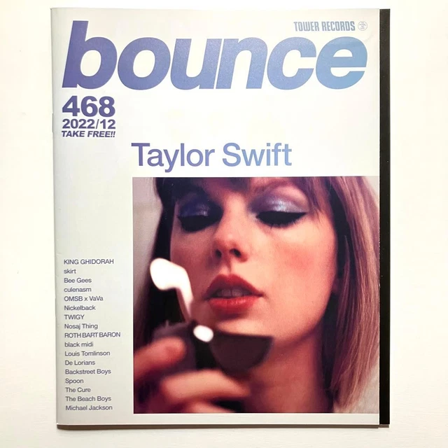 BOUNCE 468 TAYLOR Swift Michael Jackson December 2022 £18.87 - PicClick UK