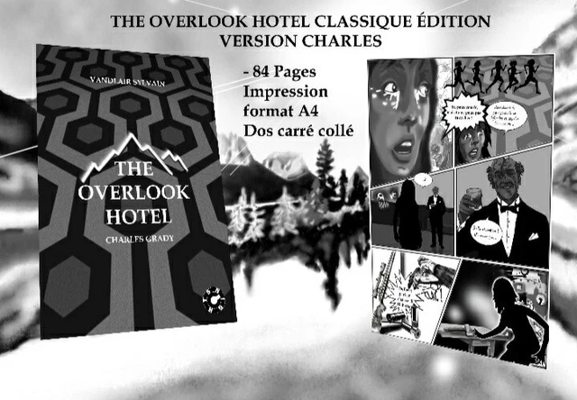 COMICS N°3 BD The Overlook Hotel Version 1 Stephen King Bande Dessiné ...