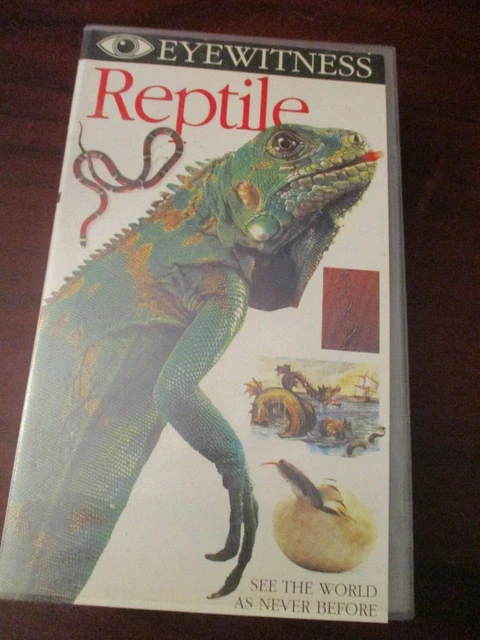 EYEWITNESS REPTILE VHS Video Tape *** Fast Shipment *** £3.25 - PicClick UK