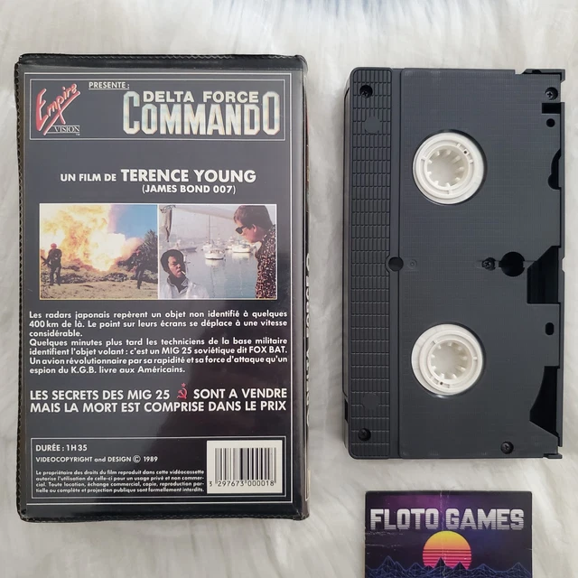 VHS D'ORIGINE FR : Delta Force Commando - Henry Silva - Floto Games EUR 9,90 - PicClick FR