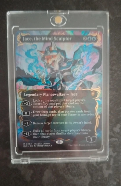 MTG, JACE THE Mind Sculptor Legendary Planeswalker Anime Rare ...