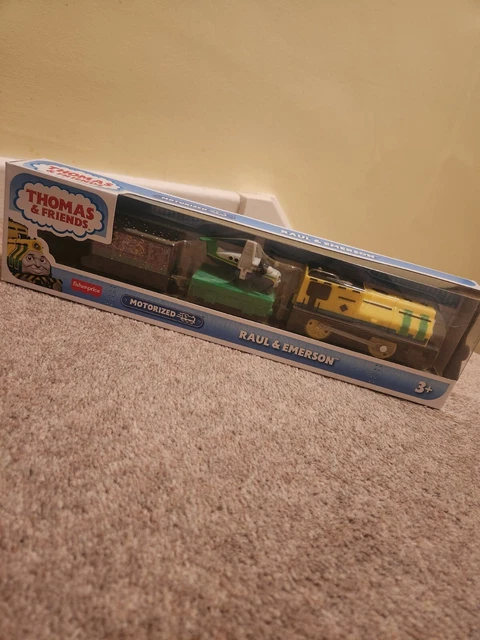 THOMAS & FRIENDS Raul and Emerson Trackmaster Motorised Revolution £60. ...