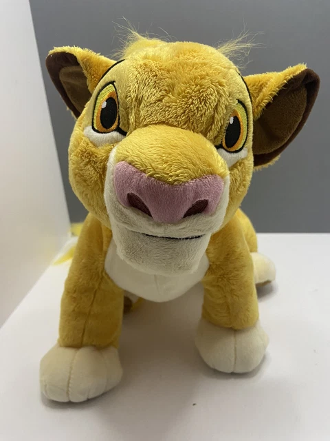 DISNEY STORE SIMBA Plush The Lion King Soft Toy Teddy Excellent ...