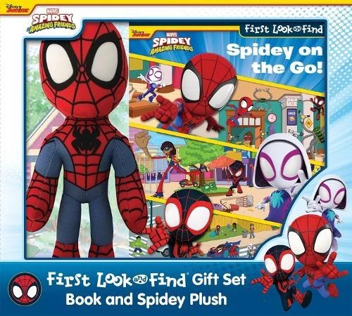 PI KIDS DISNEY Junior Marvel Spidey & His Amazing Friends First LF Book ...