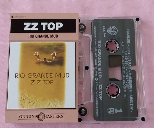 Zz Top Rio Grande Mud 1989 Aus Release Audio Music Cassette Tape 1300 Picclick Au