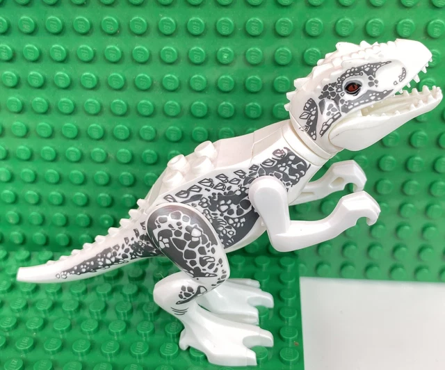 LEGO JURASSIC WORLD Indominus Rex White Dinosaur Figure Set 75919 ...