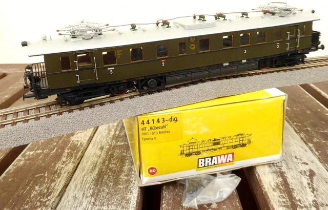 BRAWA 44143 AC DIGITAL Elektro-Triebwagen Rübezahl ET 89 Schlesien ...