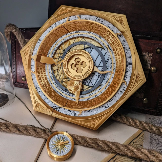 INDIANA JONES DIAL of Destiny Prop - Handcrafted Fan-Made - PLA Silk ...