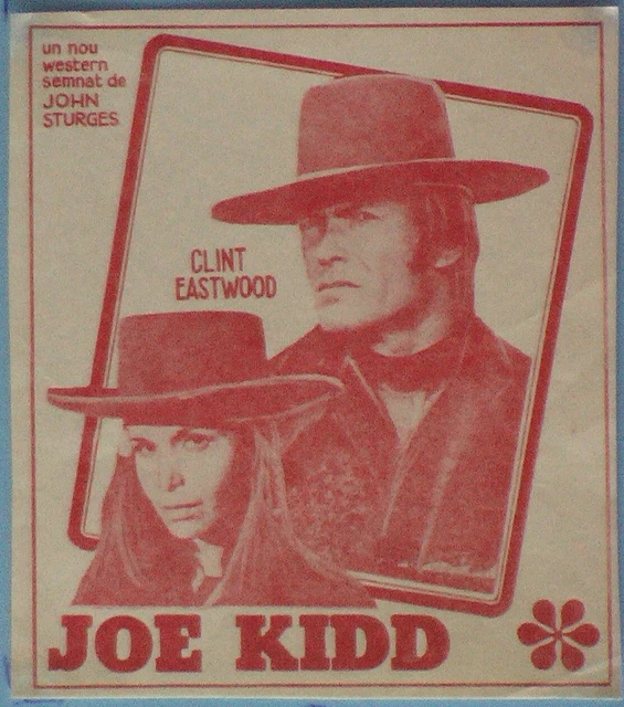 MOVIE POSTER=JOE KIDD =Clint Eastwood,Stella Garcia, dir. John Sturges ...