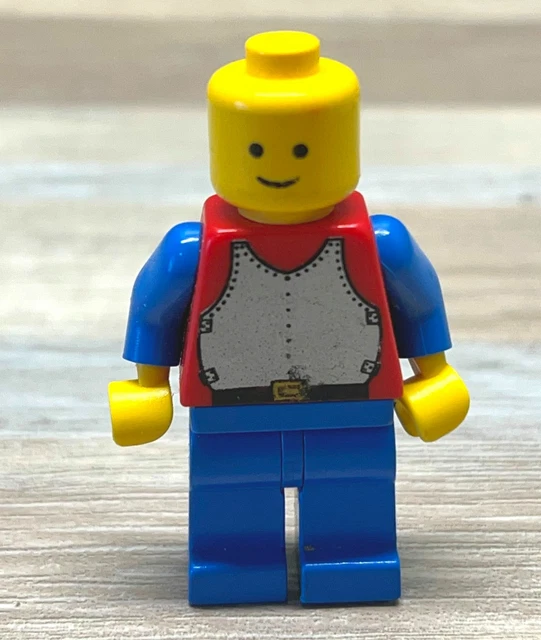 LEGO CASTLE MINIFIGURE Armor Breastplate Knight Soldier Minifig Blue ...