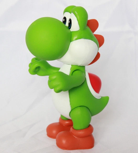 SUPER MARIO BROTHERS Bros 5" Action Figure Yoshi Cake Topper Kids Toy ...