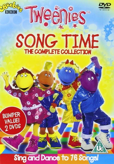 TWEENIES 76 SONGS TIME COMPLETE COLLECTION DVD Sing Dance Brand New ...