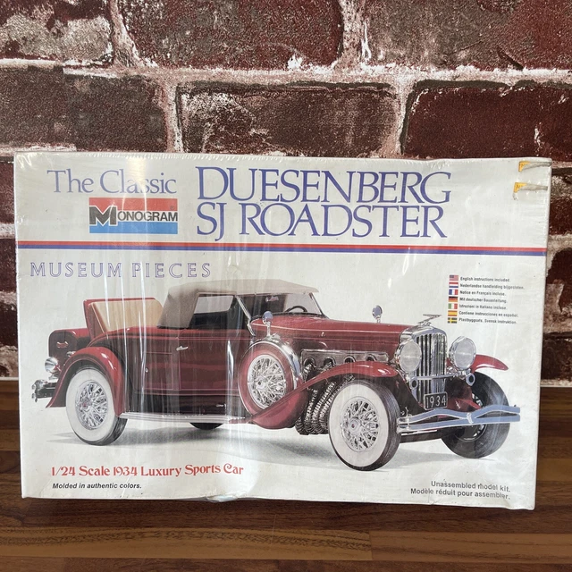 (04) SEALED MONOGRAM Model kit The classic Duesenberg SJ Roadster £9.99 ...
