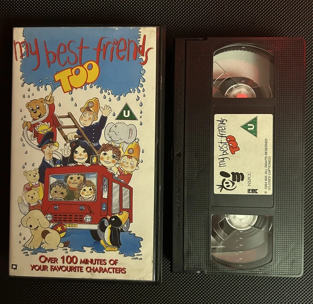 VHS BEST FRIENDS Too Fireman Sam Postman Pat £25.00 - PicClick UK