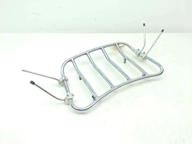 99 HONDA VALKYRIE Gl 1500 Interstate Arrière Coffre Bagages Rack Chrome ...