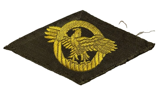 ORIGINAL WWII U.S. ARMY RUPTURED DUCK HONORABLE DISCHARGE OD PATCH WW2 ...
