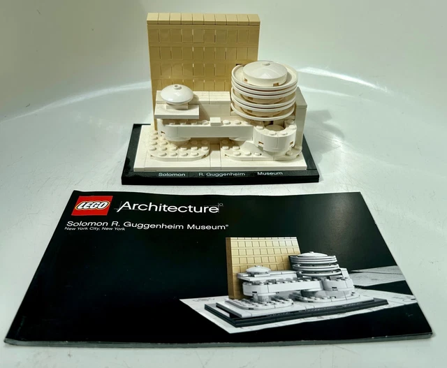 LEGO ARCHITECTURE FRANK Lloyd Wright Collection Guggenheim Museum New ...