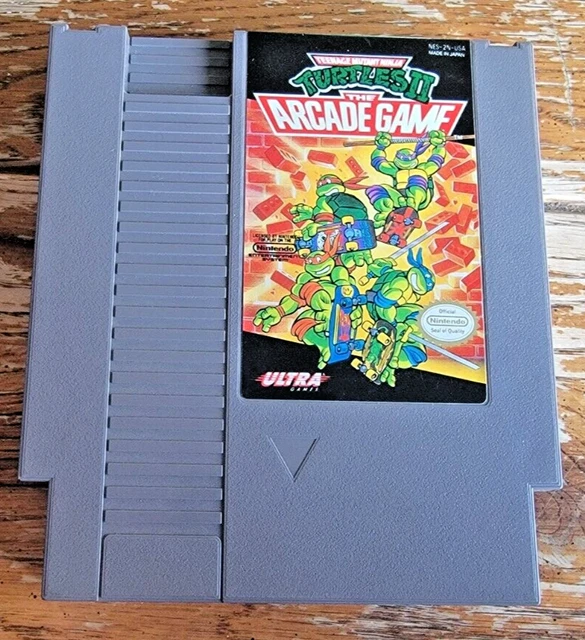 TEENAGE MUTANT NINJA Turtles II: The Arcade Game (Nintendo NES, 1990 ...