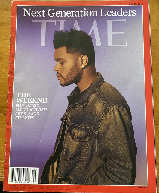TIME MAGAZINE 2018 Ariana Grande The Weeknd Next Generation Leaders NO ...
