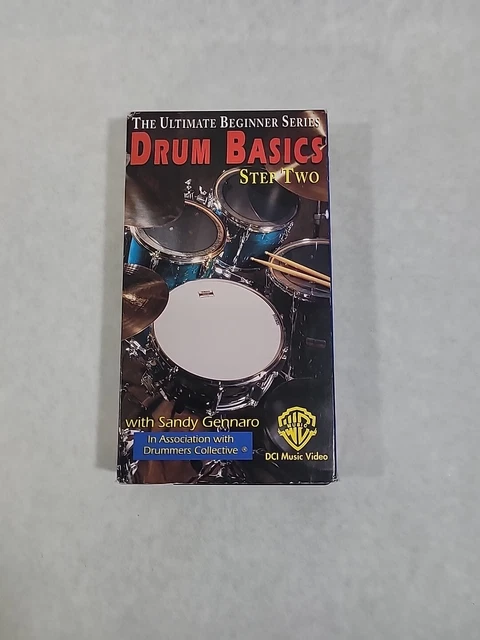 THE ULTIMATE BEGINNER Series - Drum Basics: Step Two (VHS, 1995) £4.53 ...