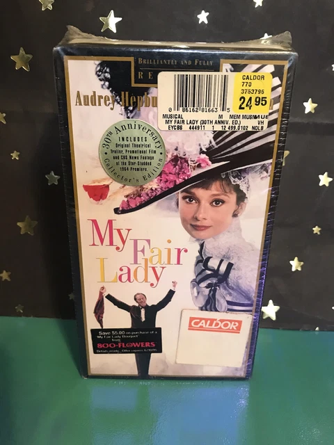 MY FAIR LADY {VHS} 30th Anniversary Box Set Audrey Hepburn Brand New Sealed £93.40 - PicClick UK