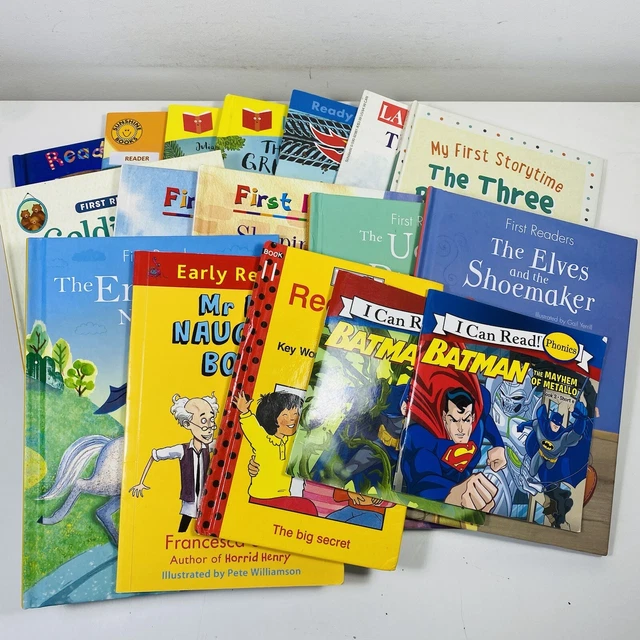 17 LOT CHILDRENS First Readers Phonics Ready-to-Read Storytime Books ...