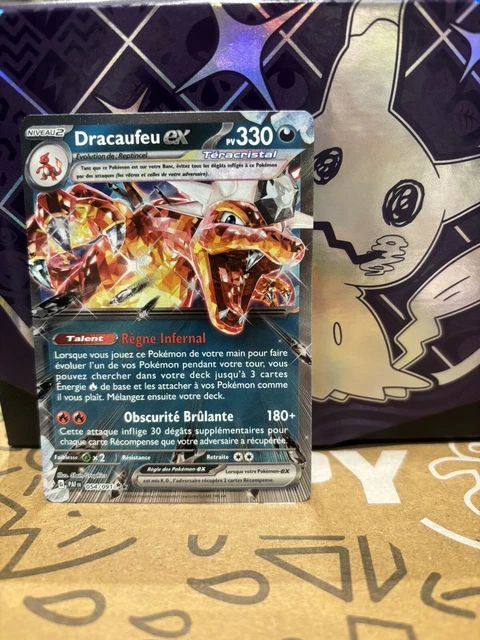 CARTE POKÉMON DRACAUFEU EX 054/091 EV4.5 PAF Destinées de Paldea NEUF FR EUR 10,00 - PicClick FR