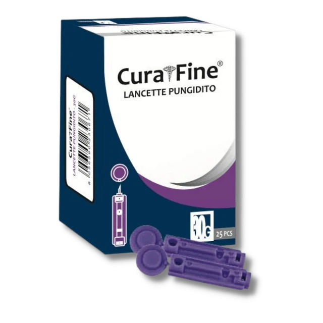 LANCETTA PUNGIDITO 50 Lancette STERILI MONOUSO 33G Sottili INDOLORE EUR ...