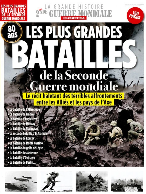 LA GRANDE HISTOIRE De La Seconde Guerre Mondiale Les Essentiels 6 Grds ...