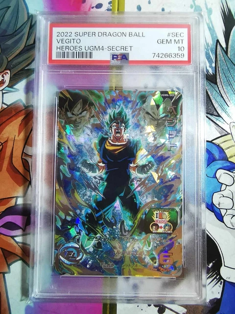 SUPER DRAGON BALL Heroes UGM4 Sec Vegito PSA 10 EUR 348,59 - PicClick FR