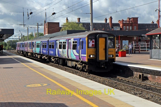 RAILWAY PHOTO CLASS 150 DMU Northern Rail 150276 Wigan North Western ...