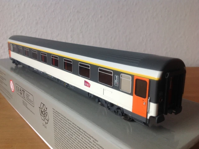 LS MODELS 40362, SNCF 1.Kl. Wagen 970-0 A9u, VSE Eurofima I6, Ep. Vb-VI ...