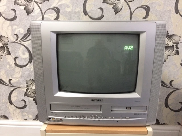 RETRO VINTAGE ORION TV DVD VHS Video Cassette Player Combi Combo ...