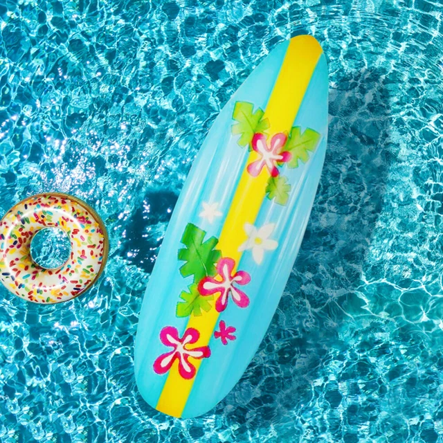 FLOATING BOARD INFLATABLE Pool Floats Swimming Practice Equipment ...