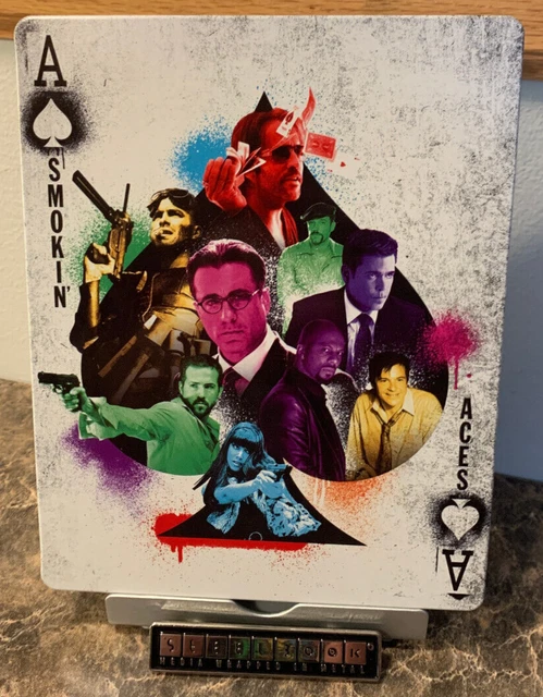 SMOKIN' ACES 2006 Steelbook 4K Blu-ray con J-Card Immagini Universali ...