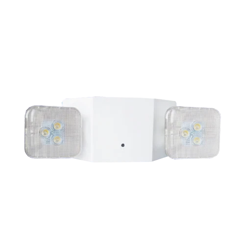 LED EMERGENCY EXIT Light Battery Backup & Adjustable Two Heads UL 924 ...