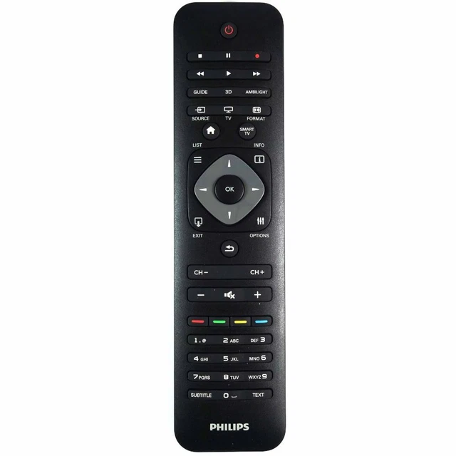 ORIGINAL PHILIPS 37PFL6777K/12 TV (Tastatur) Fernbedienung EUR 49,63 ...