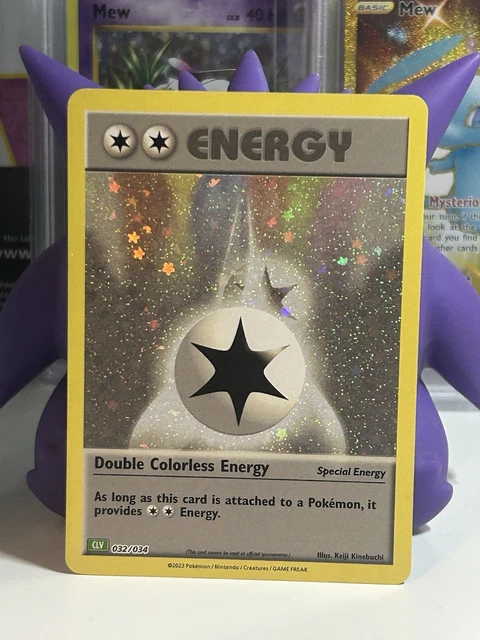 POKÉMON SAMMELKARTE DOUBLE Colorless Energy CLV 032/034 EN NM EUR 1,09 ...