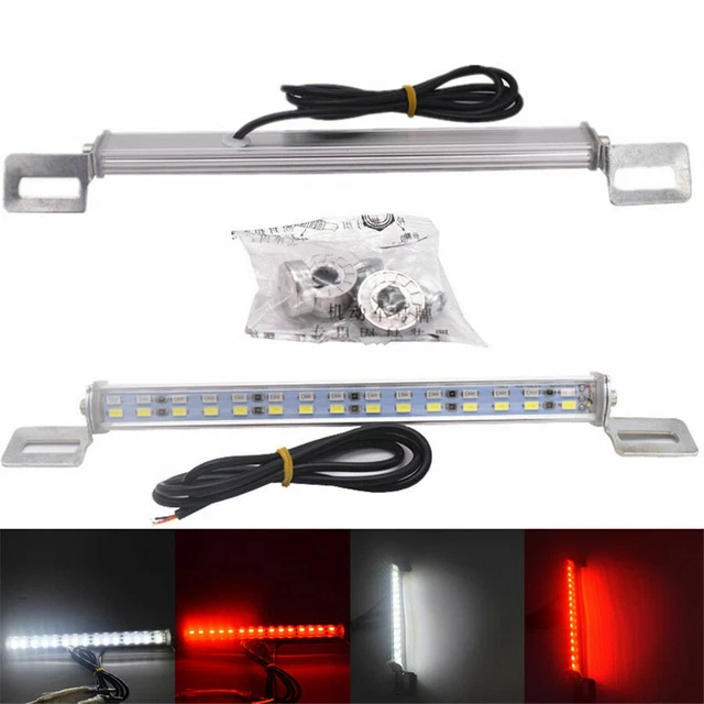 LED STRIP LICENSE Plate Backup Reverse Brake Rear Light Bar Car Truck ...
