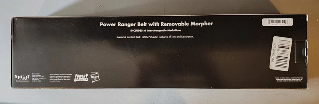 MIGHTY MORPHIN POWER Rangers Spirit Halloween 2025 Costume Morpher Belt ...