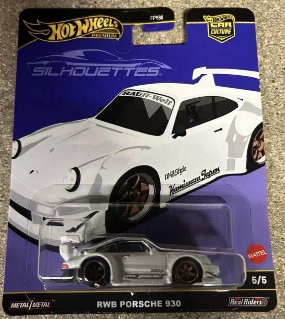 HOT WHEELS RWB Porsche 930 White Silhouettes Car Culture JDM £19.99 ...