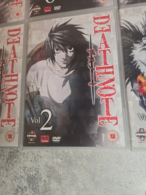 DEATHNOTE VOLUME 1-9 Dvd Boxset Complete Series £11.86 - PicClick UK