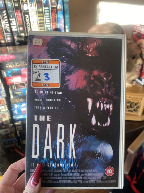 THE DARK VHS Big Box Ex Rental Horror £10.99 - PicClick UK